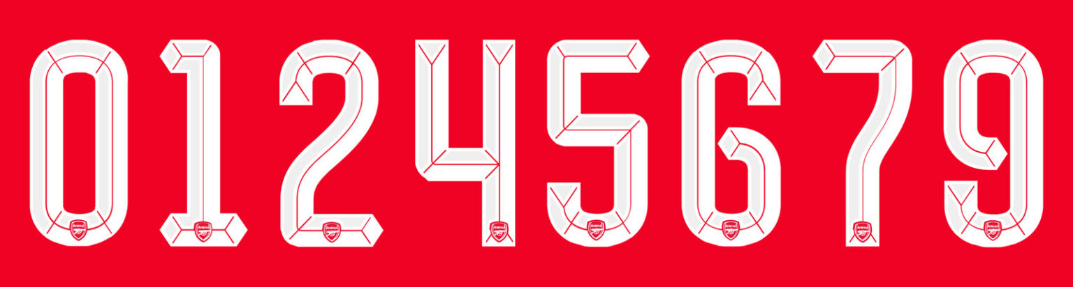 ARSENAL 2015-2016 FONT – GomboFonts